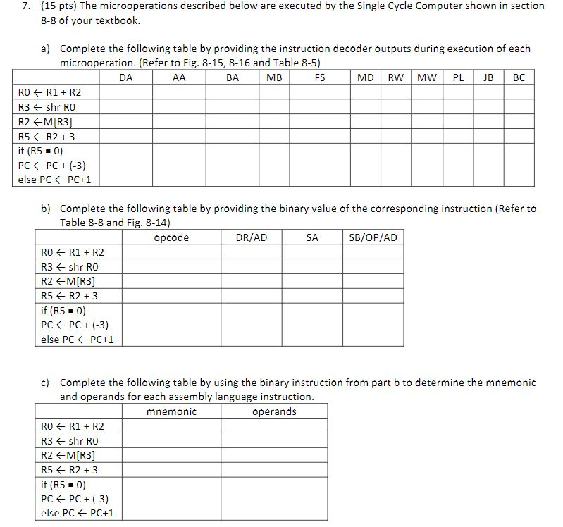 Intro to Computer Engineering: | Chegg.com