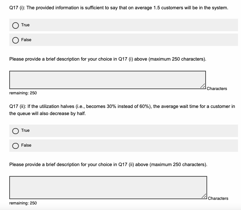 Consider an M/M/1 queue system with 60% utilization | Chegg.com