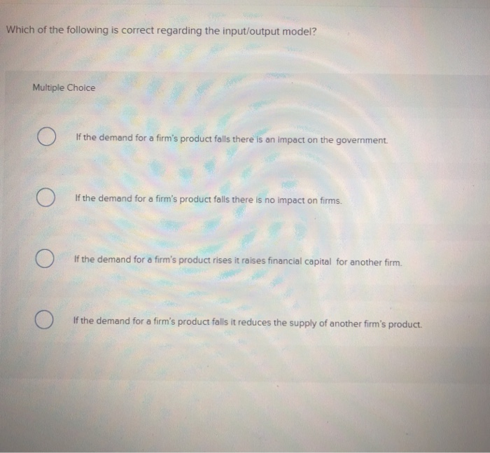 Solved SP 19 Saved Which of the following is correct | Chegg.com
