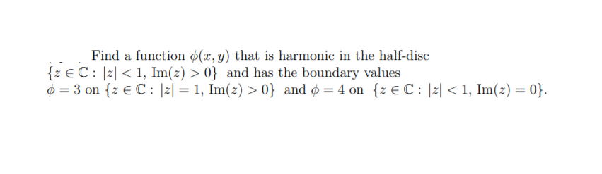 Solved Complex analysis problem!!!! I urgently need help | Chegg.com
