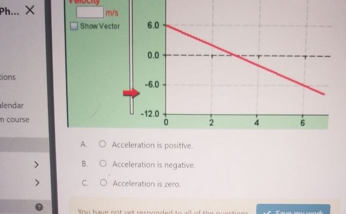 Solved Acceleration is positive. Acceleration is negative. | Chegg.com