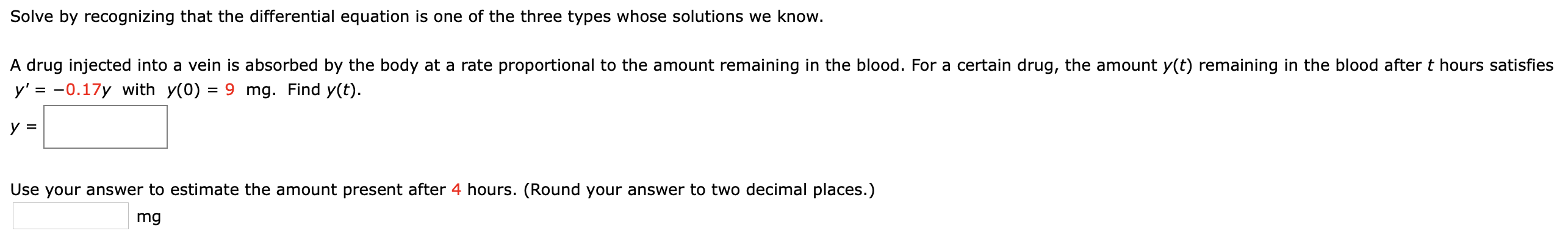 Solved Solve by recognizing that the differential equation | Chegg.com