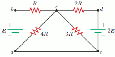 Solved Taking R = 2.20 kΩ and = 420 V in the figure | Chegg.com