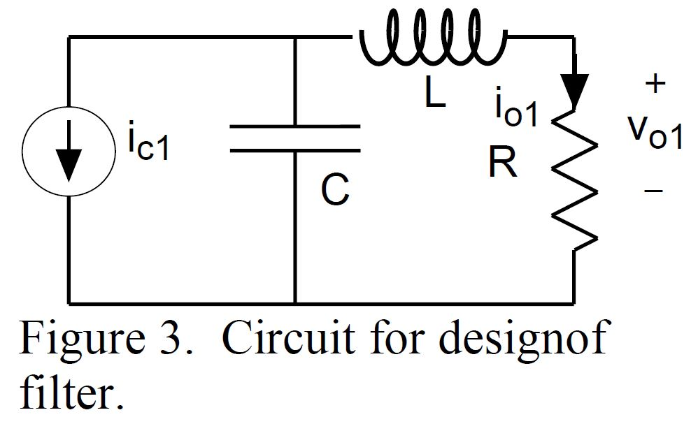 RLC Low-Pass Filter Design For Use In a | Chegg.com