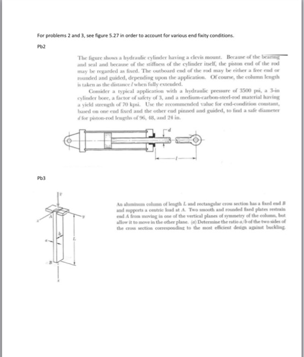 Solved For problems 2 and 3, see figure 5.27 in order to | Chegg.com