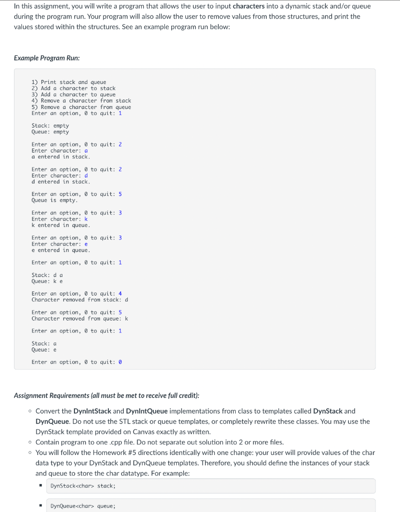 Solved C Assignment The Task Is To Write A Program That 3528