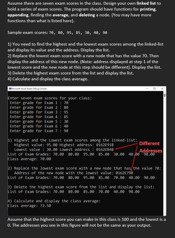Solved Finished code should present the output in the image. | Chegg.com