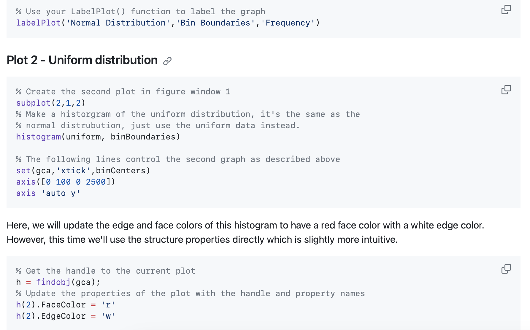 Solved Using the randn( ) function to create a row vector of | Chegg.com