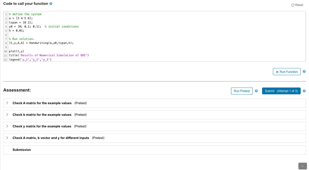 6.6 Third order linear differential equation using | Chegg.com
