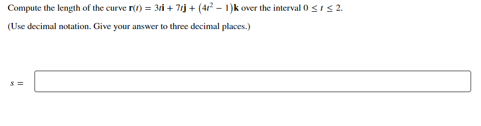 Solved Find the speed over the path r(t)= 3t+2,4t+6,6t−6 at | Chegg.com