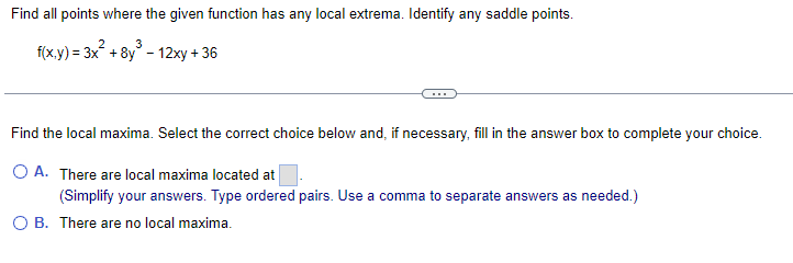 Solved Find all points where the given function has any | Chegg.com