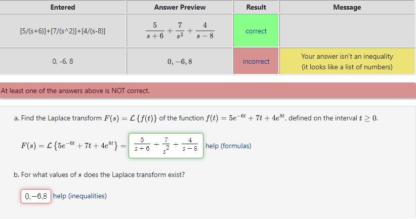 Solved Please explain how I am supposed to input the answers | Chegg.com