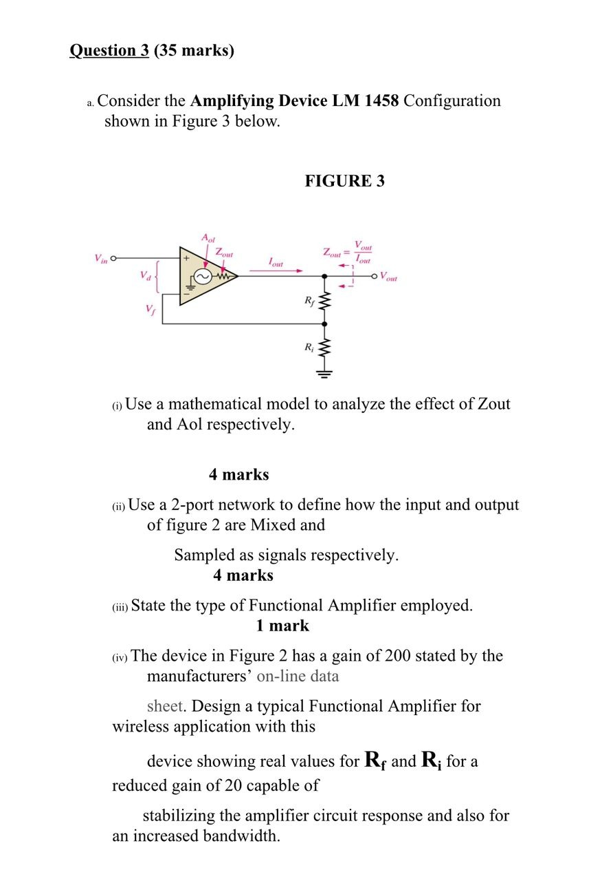 Solved FIGURE 2 180° Phase Shift Vi Basic Inverting | Chegg.com