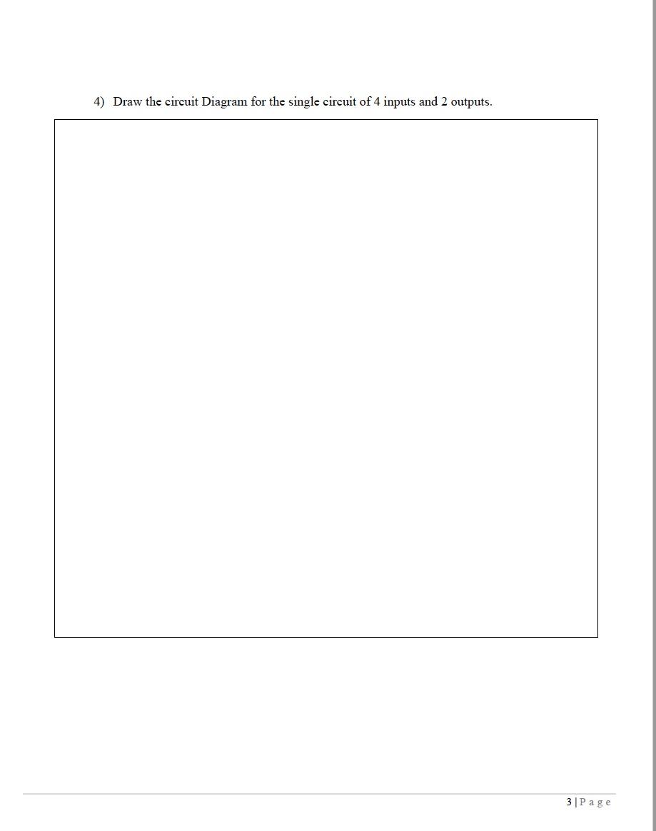 Solved LAB 4: Comparator Design with Minimization and | Chegg.com