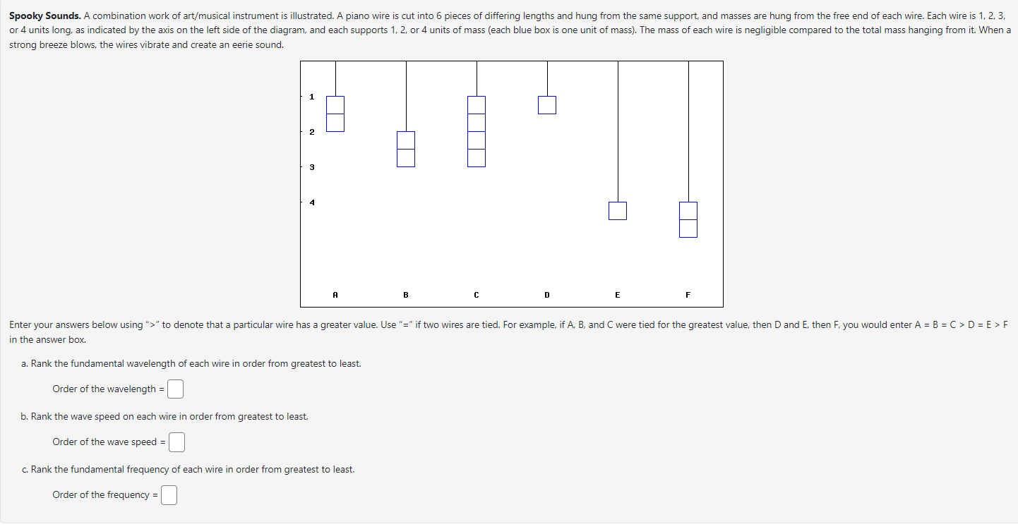 Solved strong breeze blows, the wires vibrate and create an | Chegg.com
