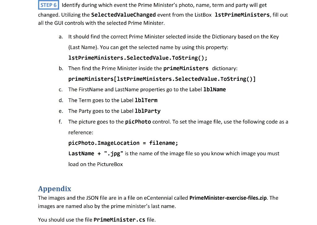 Solved You will use a Dictionary collection to drive this | Chegg.com