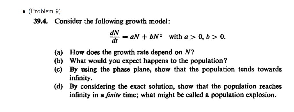 Solved (Problem 9) Consider the following growth model: | Chegg.com