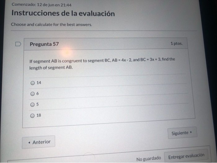 Solved Pregunta 19 1 ptos. use the Law of Detachment to draw | Chegg.com