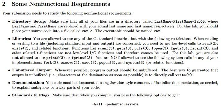 For this lab, you will implement your own version of | Chegg.com