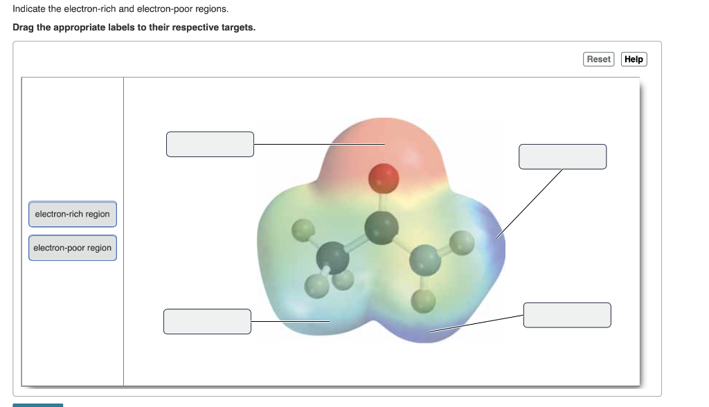 Solved Indicate the electron-rich and electron-poor regions. | Chegg.com