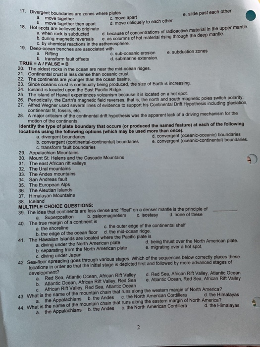 Solved Hi, I need help with all of these questions in the | Chegg.com