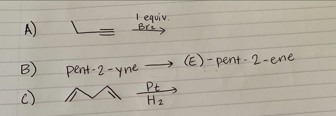 Solved Draw the missing component (reactant, product, or | Chegg.com