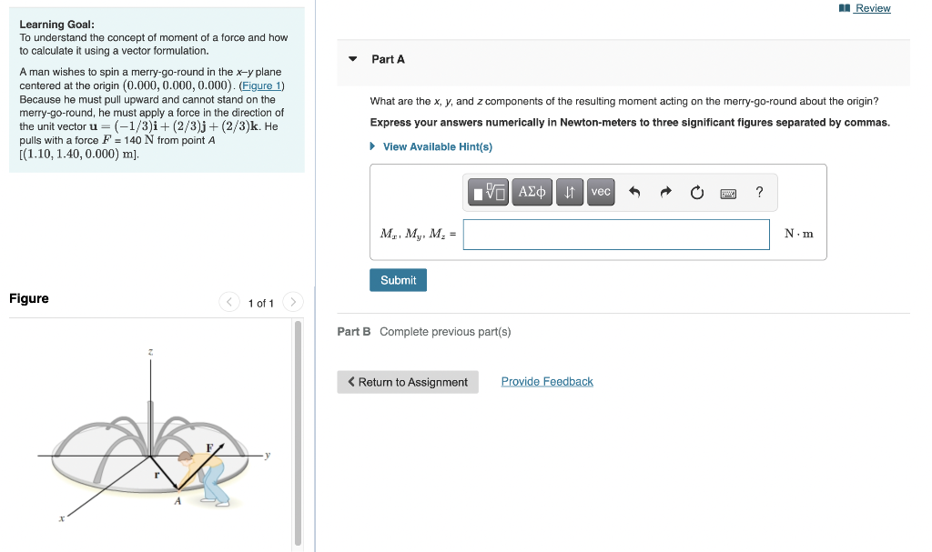 Solved Review Part A Learning Goal: To understand the | Chegg.com