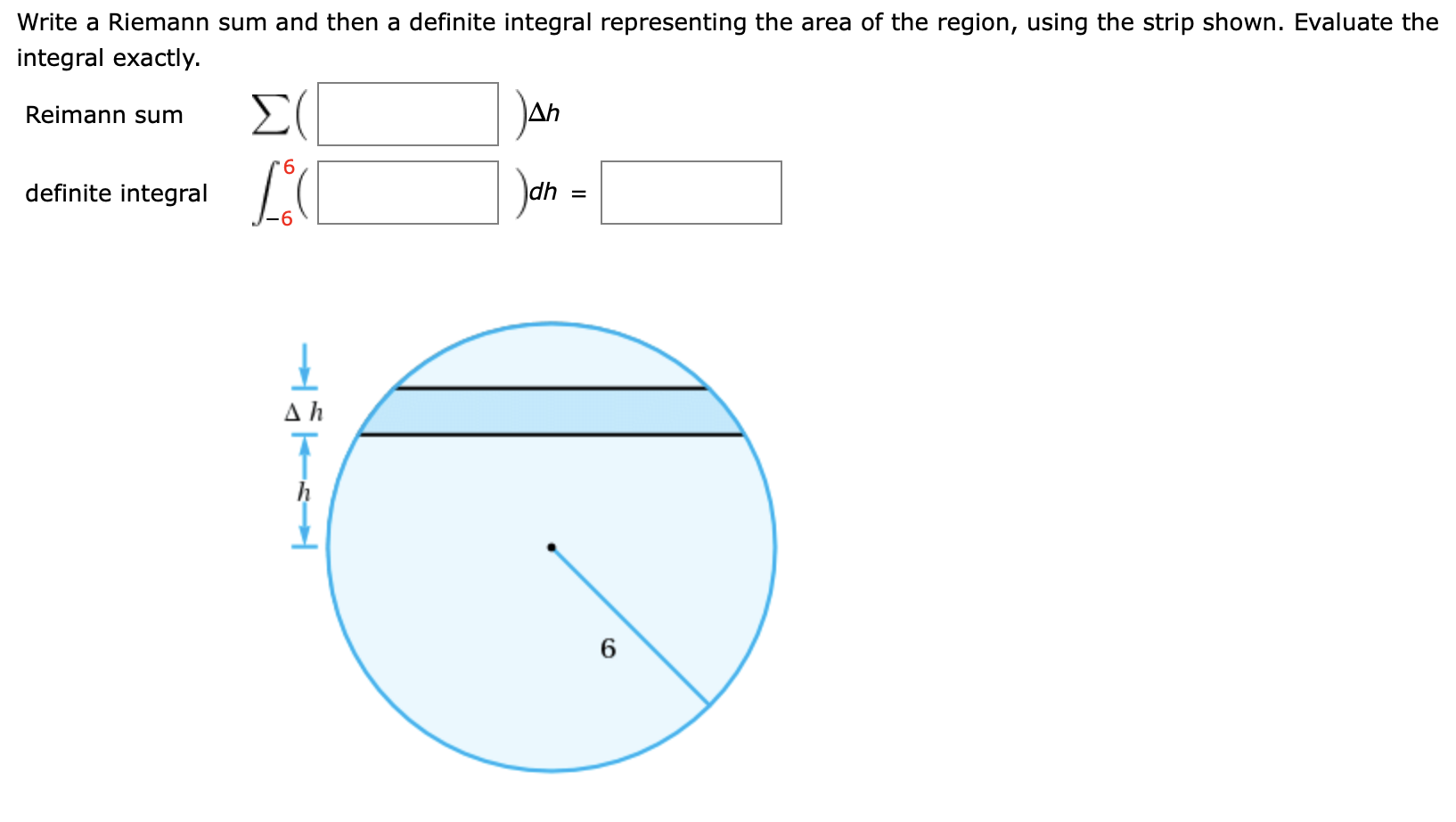 Solved Write a Riemann sum and then a definite integral | Chegg.com