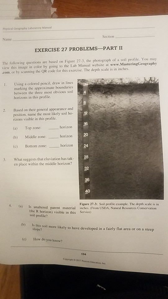 EXERCISE 27: Sails Name Section EXERCISE 27 PROBLE... | Chegg.com