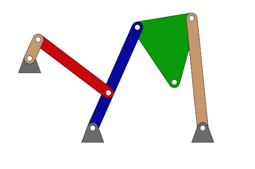 Solved Using Grubler's equation, determine the mobility of | Chegg.com