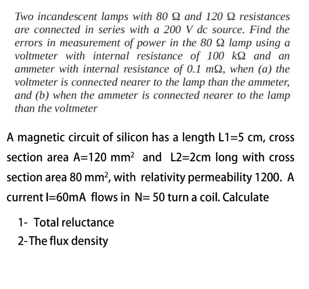 Solved Is IR А Vs V R The power measurement in a dc circuit | Chegg.com