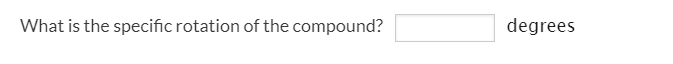 Solved A 5.00 g sample of an optically pure compound was | Chegg.com