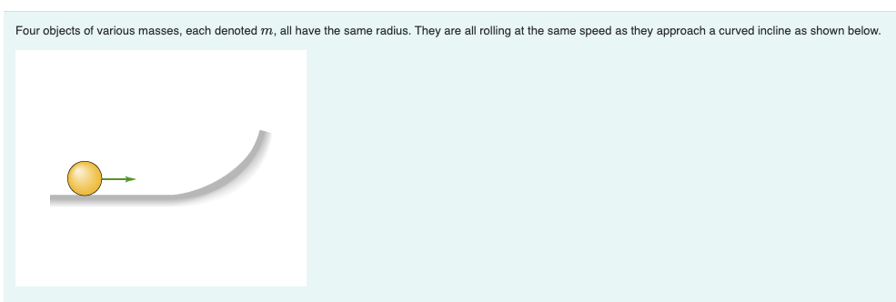 Solved Four objects of various masses, each denoted m, all | Chegg.com