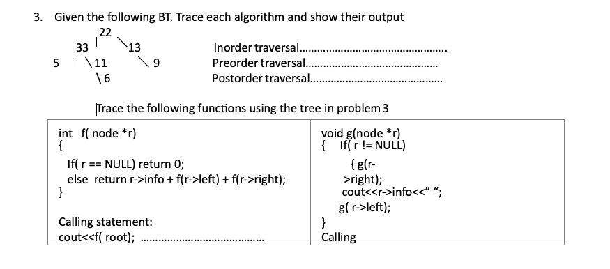 Solved This BT was all I was given. It's the only version I | Chegg.com