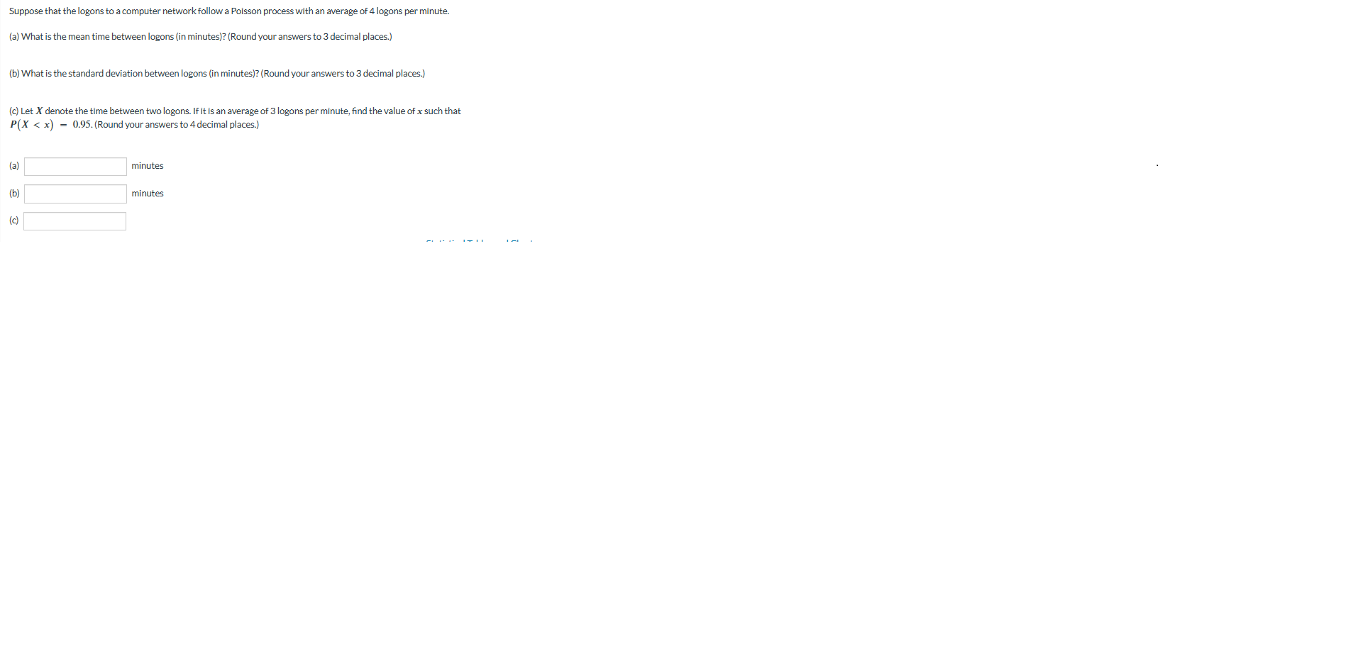Solved Suppose that the logons to a computer network follow | Chegg.com