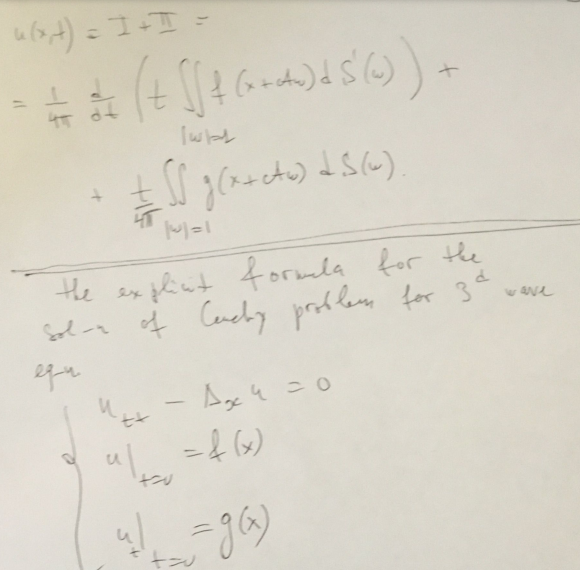 Solved derive D'Alembert formula for PDE for 1d wave | Chegg.com