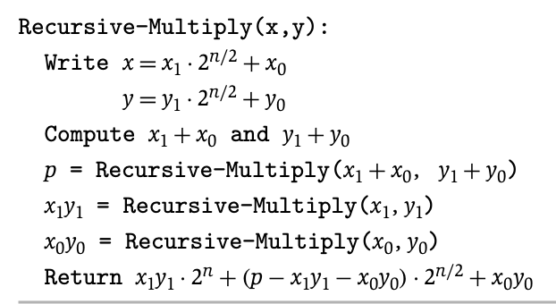 Solved Based on the algorithm below, write the key idea that | Chegg.com