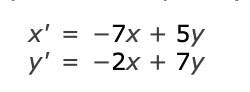 Solved Classify the critical point (0, 0) of the given | Chegg.com