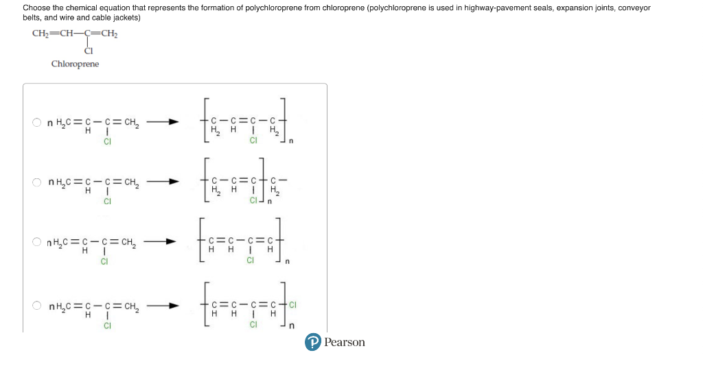 Solved Choose the chemical equation that represents the | Chegg.com