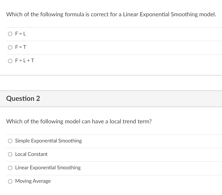 Which of the following formula is correct for a | Chegg.com
