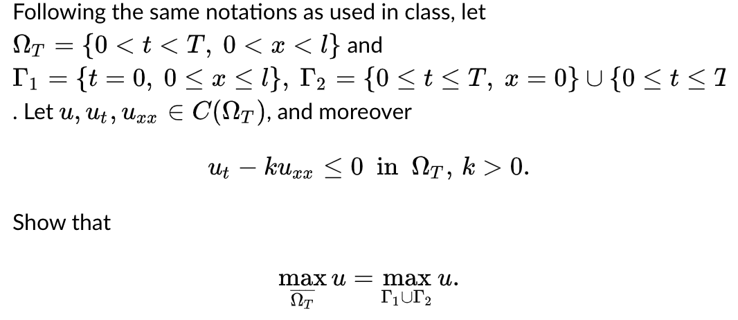 Solved Following the same notations as used in class, let ST | Chegg.com