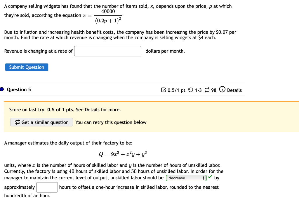 Solved A company selling widgets has found that the number | Chegg.com
