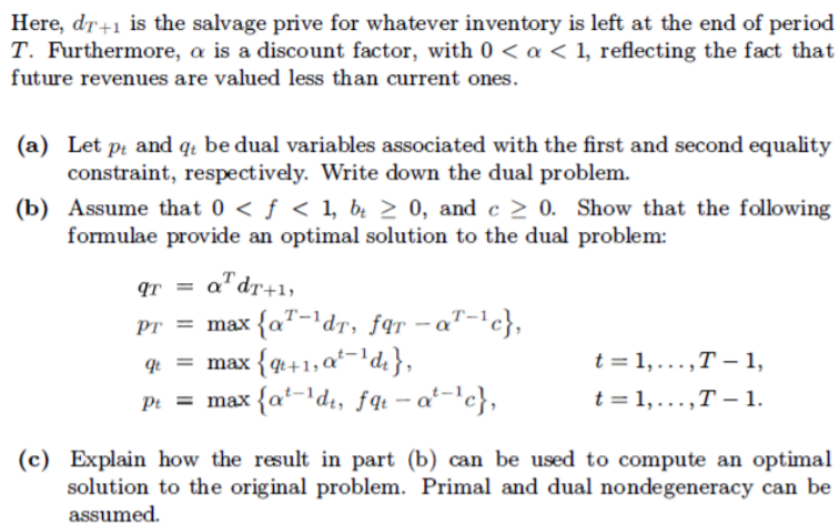 A company makes a product that can be either sold or | Chegg.com