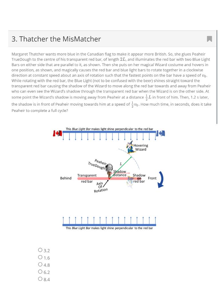 Solved 3. Thatcher the MisMatcher Margaret Thatcher wants | Chegg.com
