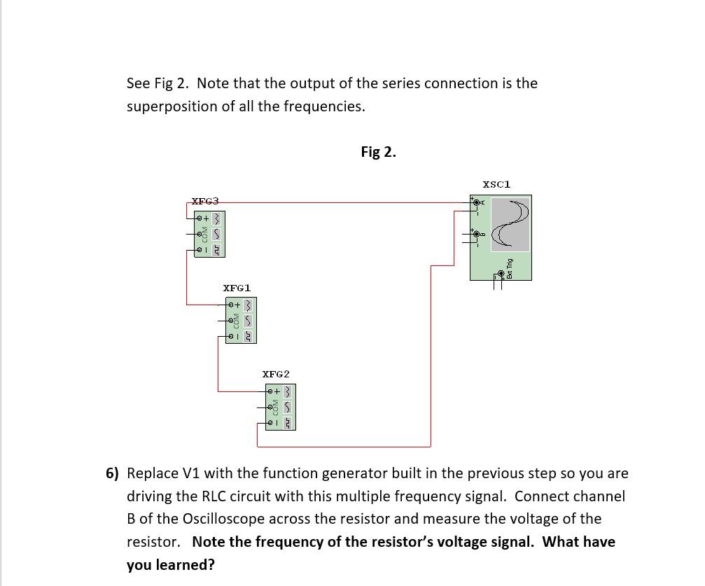 Solved 3) Use the Oscilloscope to read the peak voltages of | Chegg.com