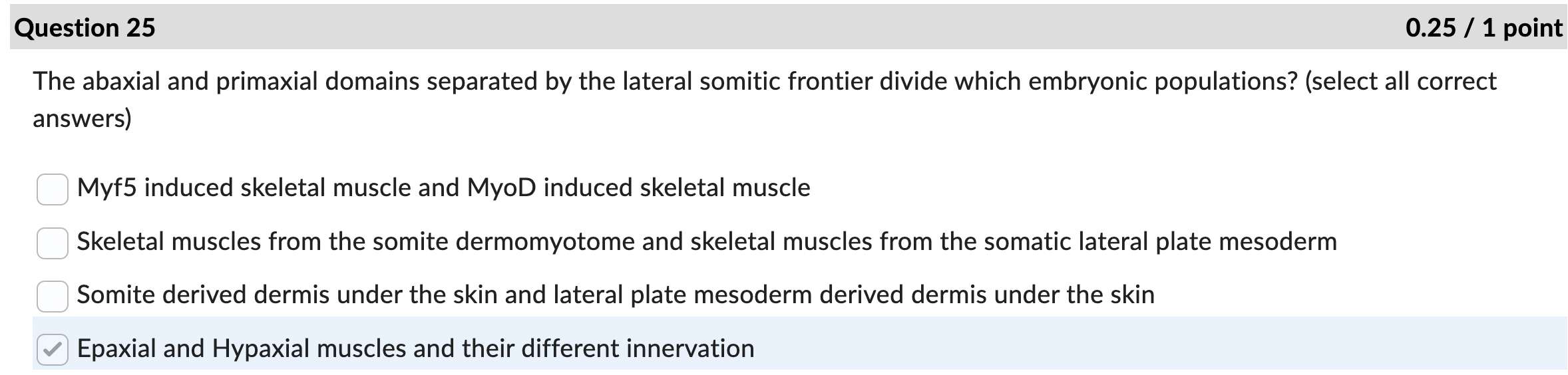 Solved The abaxial and primaxial domains separated by the | Chegg.com