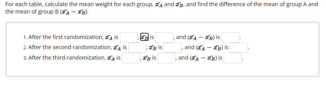 Solved Performing A Re Randomization Simulation In This