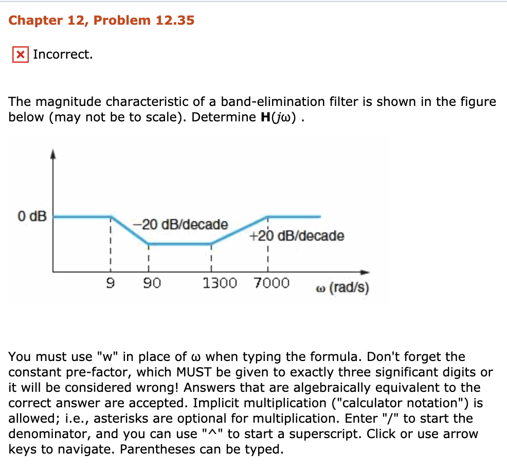 Solved Chapter 12, Problem 12.35 X Incorrect. The magnitude | Chegg.com