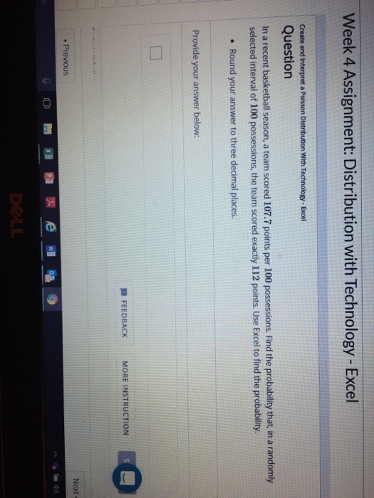 Solved Week 4 Assignment: Distribution with Technology - | Chegg.com