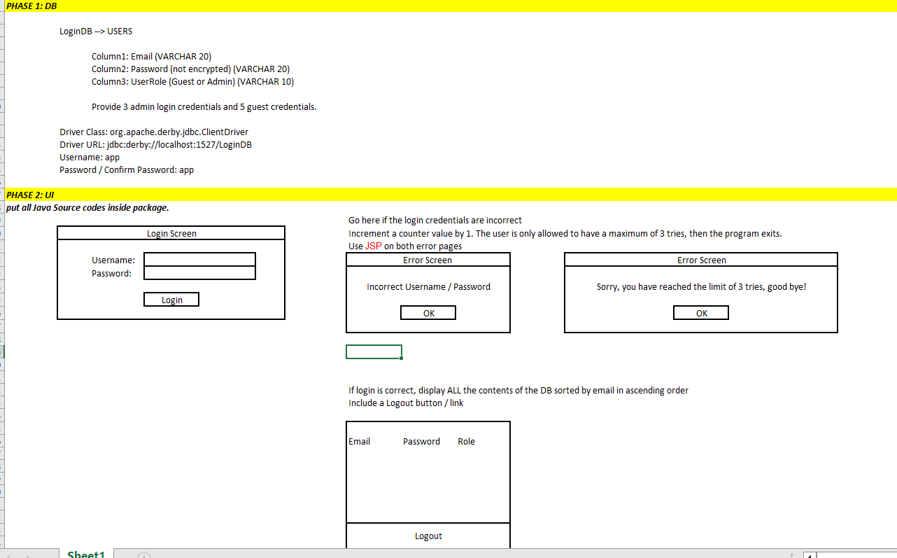 Solved Convert this java swing code that uses JDBC to a web | Chegg.com